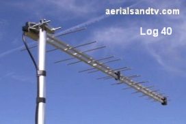 Log Periodic aerials – A.T.V. Poles, Brackets, Clamps & Aerials