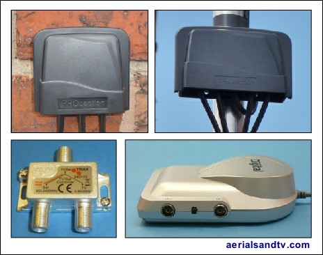 FAQ : Amplifiers “boosters” and splitters – A.T.V. Poles, Brackets ...