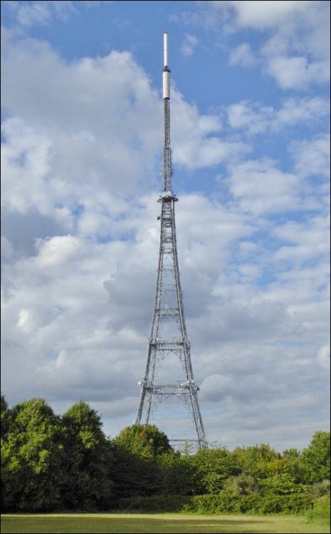 Crystal Palace Transmitter - A.T.V. Poles, Brackets, Clamps & Aerials