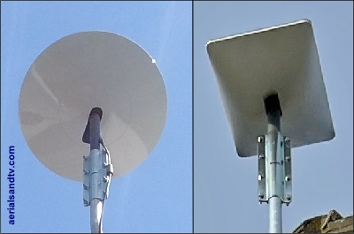 Starlink internet satellite dish installing - A.T.V. Poles, Brackets ...