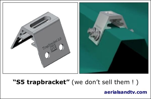 Installing brackets and poles on metal clad buildings – A.T.V. Poles ...